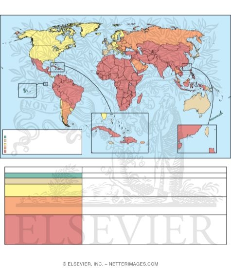 Rabies Distribution and Immunization Recommendations