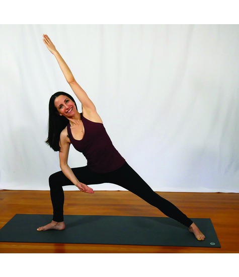 Back, Head, and Neck Lateral Flexion: Yoga Extended Side Angle Pose ...