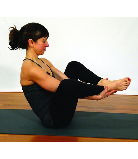 Foot inversion: Pilates Seal